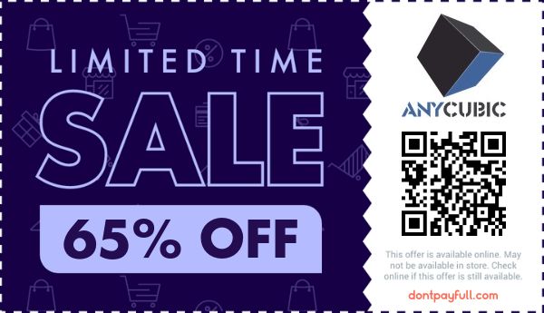 Anycubic Discount Codes - 25% Off Coupon Code Jun 2026