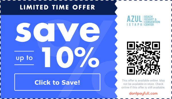 Azul Ixtapa Hotels Coupons - 10% Off Promo Code 2026