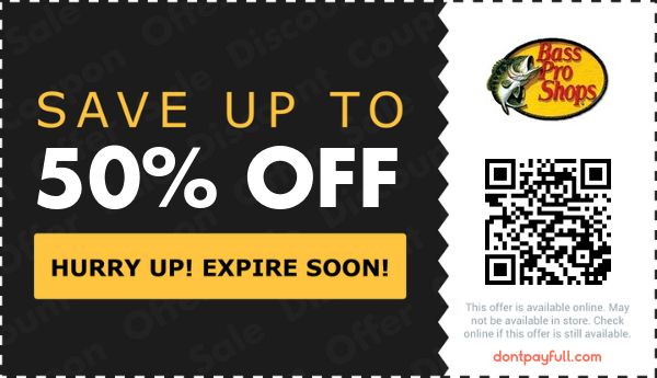 Bass Pro Shops Promo Codes - 20% Off Coupon April 2026
