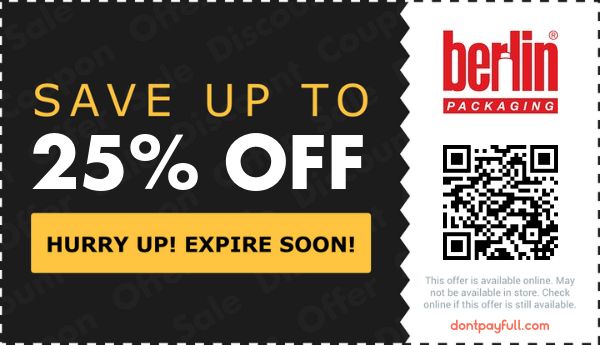 29% Off Berlin Packaging Coupon Codes, Promo Codes
