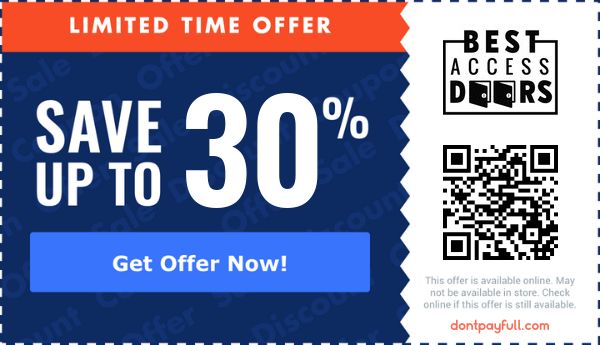 10% Off Best Access Doors Coupons, Coupon Codes - 2025