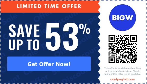 BIG W Promo Codes - 25% Off Coupon April 2026