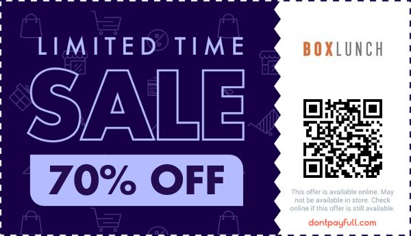 BoxLunch Promo Codes - 30% Off Coupon December 2025