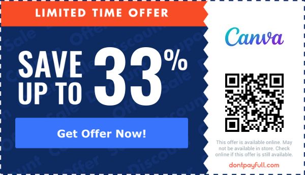 Canva Coupon Codes - 25% Off Promo Code May 2026