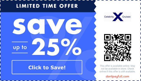 Celebrity Cruises Promo Codes - Get 20% Off in June 2026