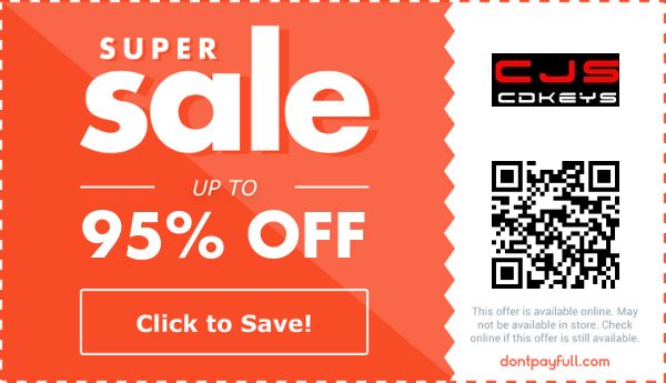 CJS CdKeys Discount Codes - Get 5% Off in June 2026