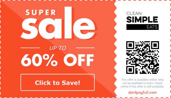 Clean Simple Eats Coupons - Get 30% Off in May 2026
