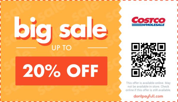 20% Off Costco Coupon, Promo Codes - November 2025