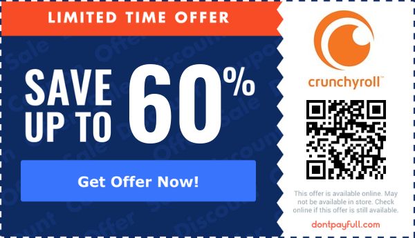 Crunchyroll Promo Codes - 75% Off Offer Code May 2026