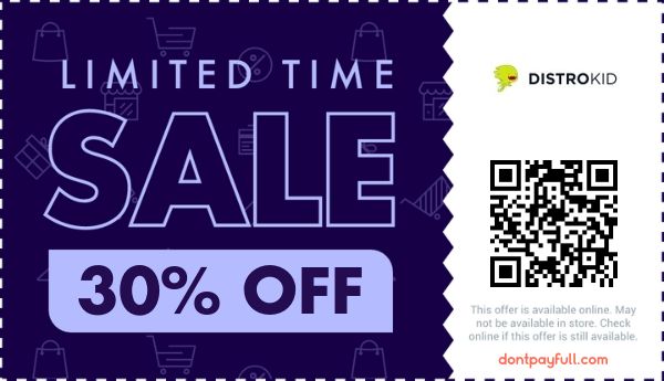 DistroKid Discount Codes - 50% Off Coupon 2026