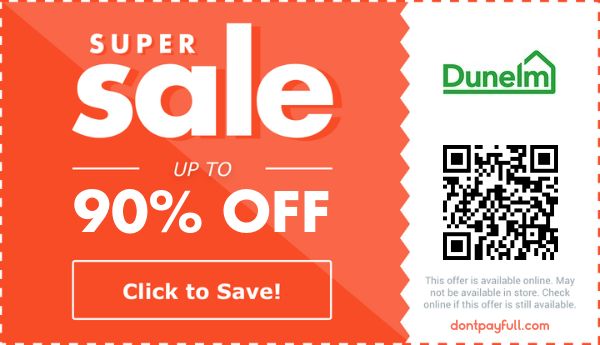50% Off Dunelm Discount Codes, Voucher Codes - Aug 2024