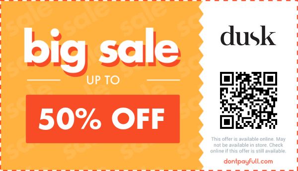 Dusk Coupon Codes - 30% Off Discount Code May 2026