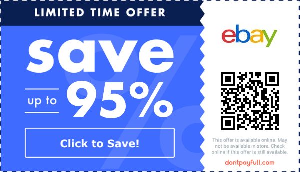 eBay Coupons - 45% Off Coupon Code May 2026