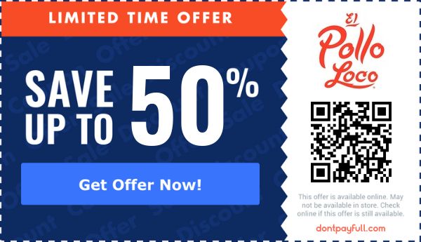El Pollo Loco Coupons - 25% Off Promo Code May 2026