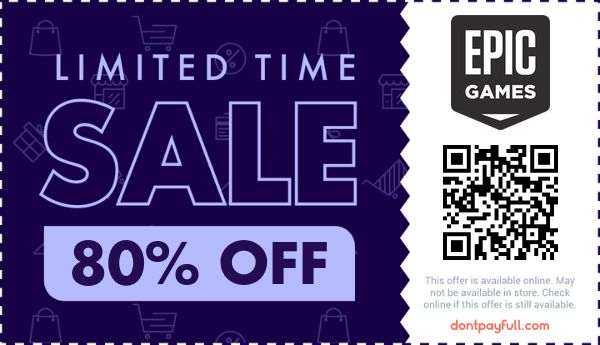 Epic Games Promo Codes - Get 40% Off in June 2026