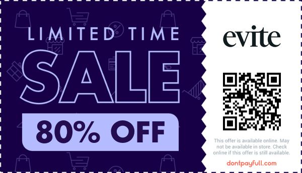 20% Off Evite Promo Code, Coupon Codes - November 2024