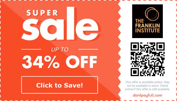 20% Off The Franklin Institute Coupon Codes May 2026