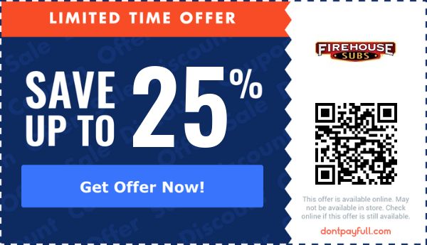 Firehouse Subs Coupons - 50% Off Coupon Code Jun 2026