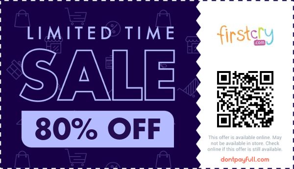 First Cry Coupons - 80% Off Coupon Code 2025
