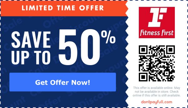 Fitness First Promo Codes - Get 50% Off in June 2026