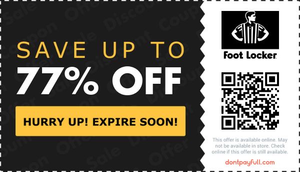 Foot Locker Coupons - 25% Off Promo Code Dec 2025