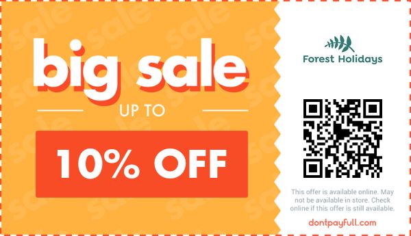 Forest Holidays Promo Codes - Get 10% Off in April 2026
