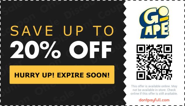 Go Ape Discount Codes - 20% Off Voucher Code June 2026