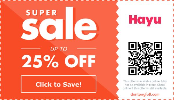 hayu Promo Codes - 50% Off Discount Code May 2026