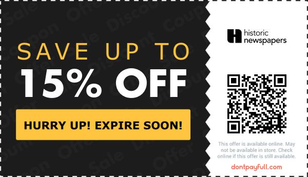 25% Off Historic Newspapers Coupon Codes May 2026