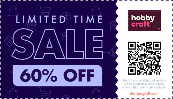 Hobbycraft Discount Codes - 20% Off Voucher Code 2025