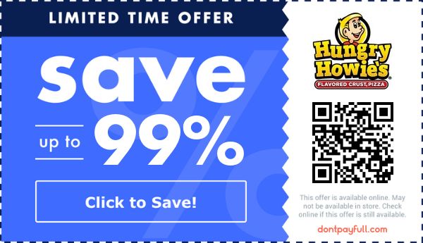 Hungry Howie's Coupons - 51% Off Coupon Code May 2026
