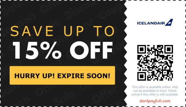 IcelandAir Promo Codes - 50% Off Discount Code April 2026