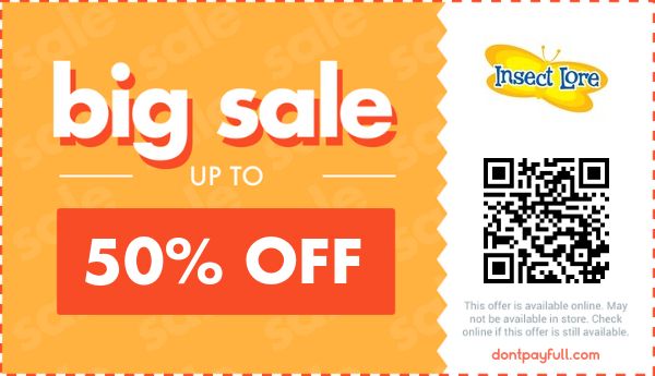 Insect Lore Coupons - 30% Off Discount Code May 2026