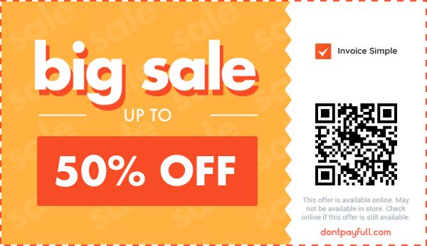 Invoice Simple Coupons - 50% Off Promo Code 2026