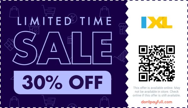 IXL Discount Codes - 60% Off Coupon May 2026