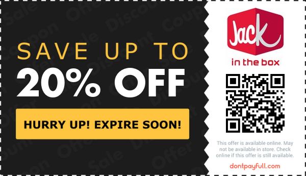 25% Off Jack in the Box Coupon, Promo Codes - Dec 2023