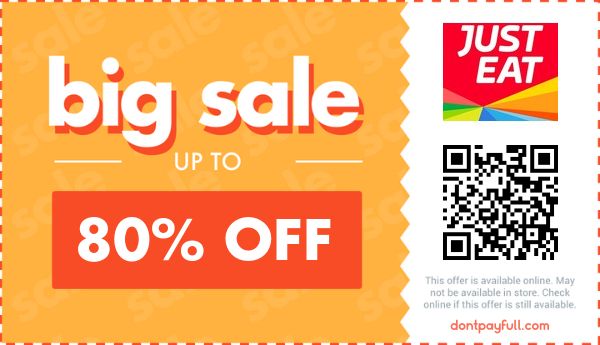 Just Eat Coupons - 45% Off Offer Code June 2026