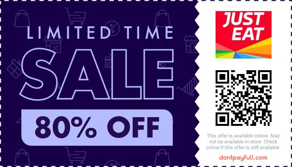 Just Eat Coupons - 50% Off Offer Code May 2026
