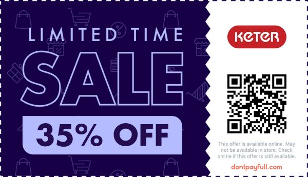 KETER Discount Codes - 12% Off Coupon Code Mar 2026