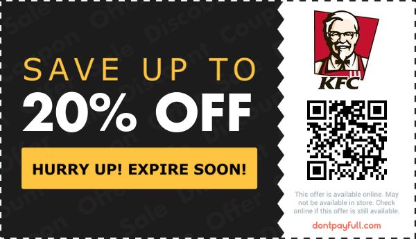 50% Off KFC Coupon, Coupon Codes - August 2025