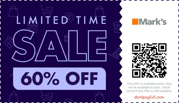 Mark's Promo Codes - 25% Off Coupon April 2026