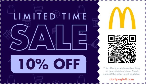 McDonald's Coupon Codes - Get 50% Off in April 2026