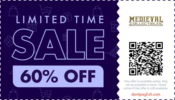 Medieval Collectibles Coupons - Get 25% Off in May 2026