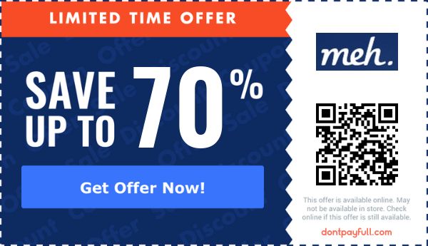 Meh Coupon Codes - 40% Off Coupon 2026