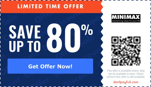 Minimax Discount Codes - 20% Off Coupon May 2026