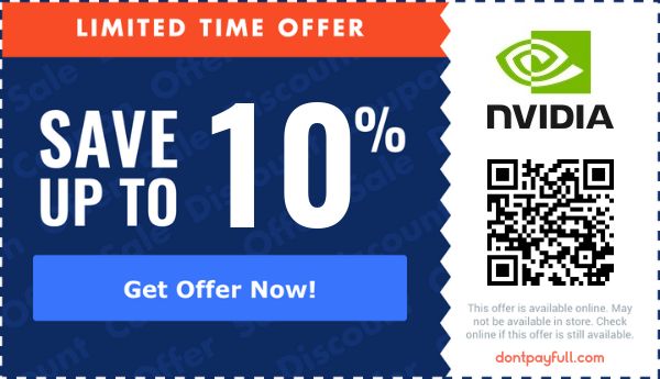 NVIDIA Promo Codes - 50% Off Coupon Code March 2025