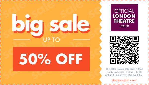 43% Off Official London Theatre Discount Codes April 2026