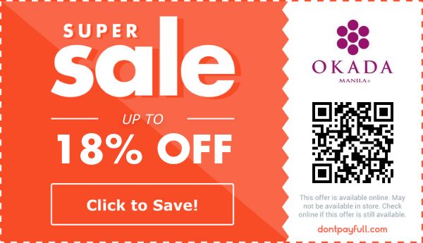 Okada Manila Promo Codes - 10% Off Coupon June 2026