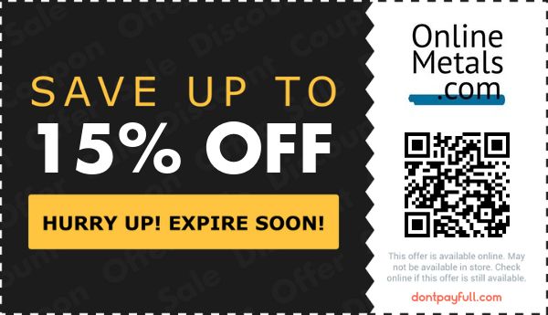 20% Off Online Metals Coupon, Discount Codes - June 2024