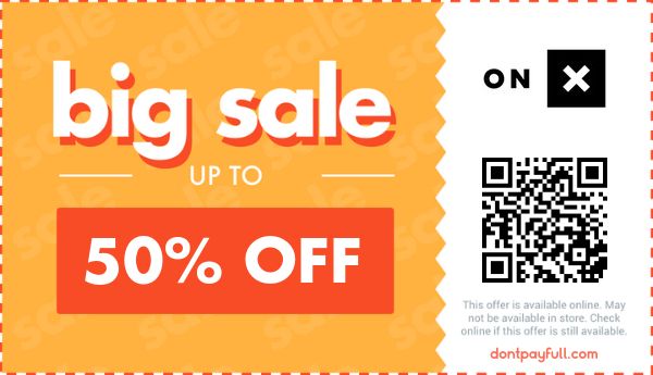 onX Coupon Codes - 70% Off Coupon July 2026